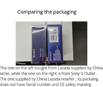 Beware of Counterfeit /Fake Sony MDR-7506 Headsets