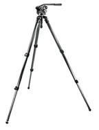 Manfrotto MK393S-H Short Aluminum Tripod with Photo/Video Head (390 Series)